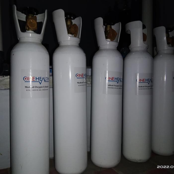 Jual tabung gas oksigen 1m3 isi baru oksigen pernafasan - Kab. Kudus ...