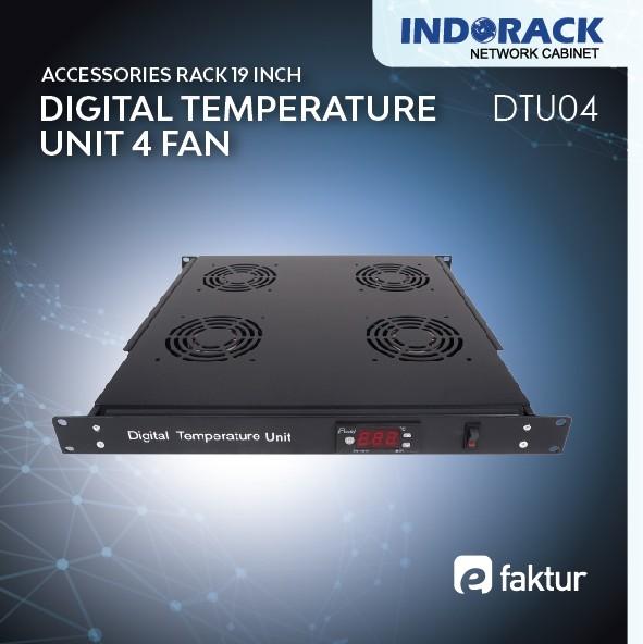 Jual DIGITAL TEMPERATURE UNIT 4 FAN DTU04 -KIPAS INDORACK CLOSE RACK ...