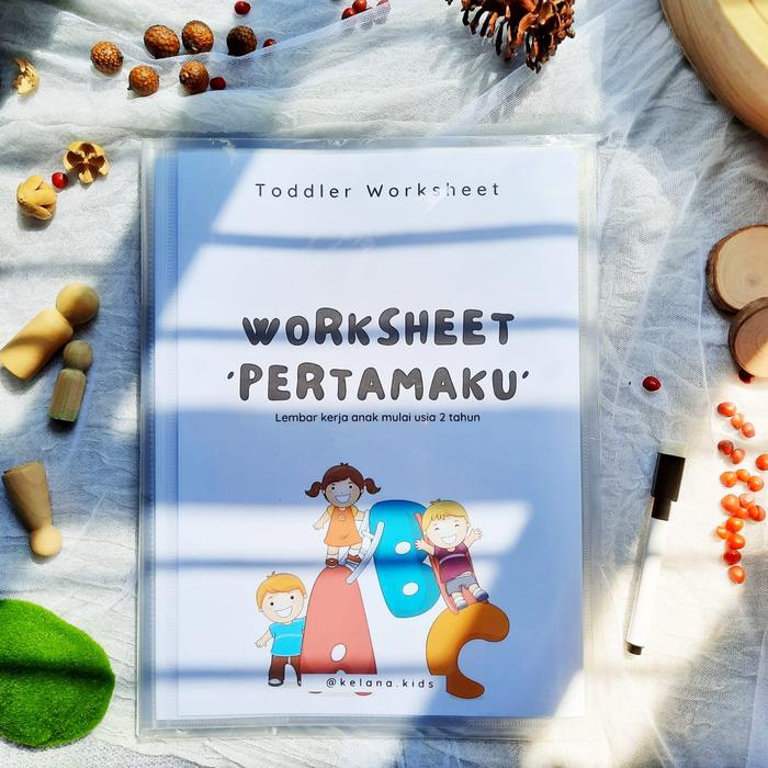 Jual Worksheet PAUD Lembar kerja anak pra TK kindergarten PRE School ...