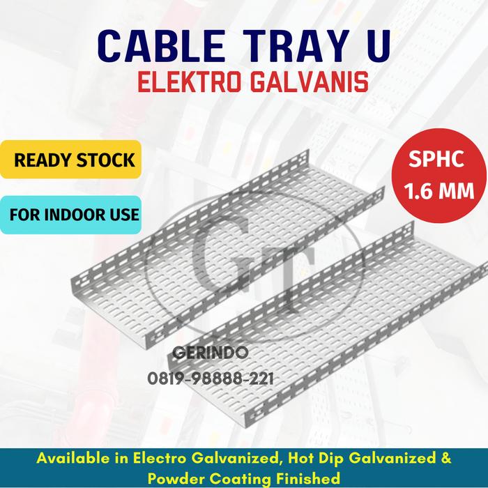 Jual Kabel Tray 400x100x3000mm Finishing Elektro Galvanis - Jakarta ...