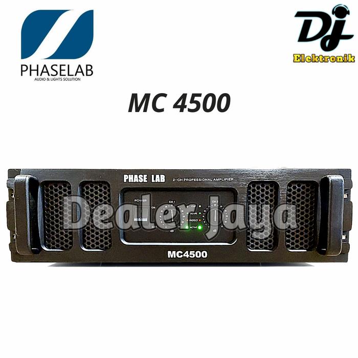 Jual Power Amplifier Phaselab / Phase Lab MC4500 / MC 4500 - 2 channel ...
