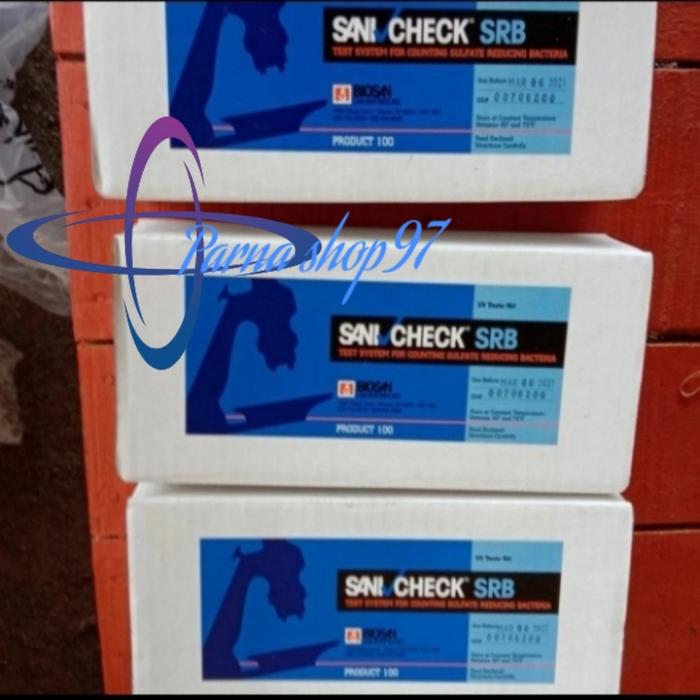 Jual BIOSON SANI- CHECK SRB SULFATE REDUCING Bakteria KIT ( 25 TEST/KIT ...
