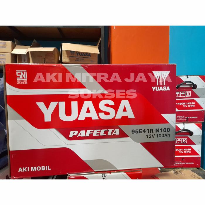Jual 95E41R N100 - 12V 100AH -YUASA PAFECTA - AKI ACCU BASAH - Kota Tangerang - Aki Mitra Jaya ...