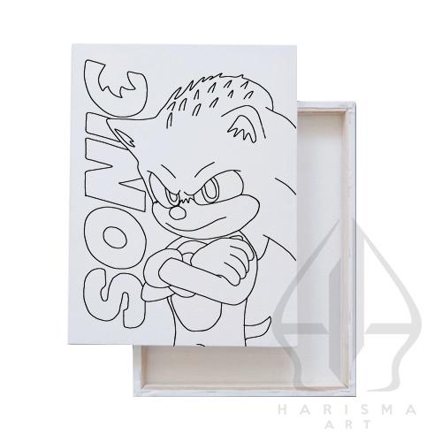 Jual Kanvas Lukis Sketsa 20x30 cm Berkualitas/Kanvas Lukis Sketsa ...