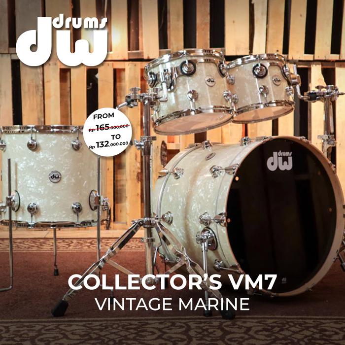 Promo DW DRUM COLLECTOR'S VM7 VINTAGE MARINE 7 TOMS BMJ Cicil 0% 3x ...