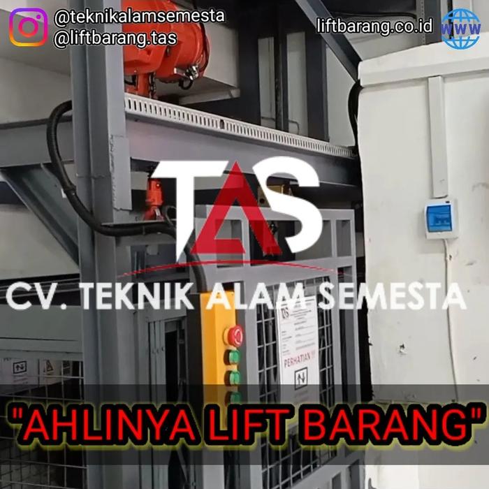 Jual Lift Angkat Barang 4 Lantai Hoist 2 Ton Electric Plc Omron - Kota ...