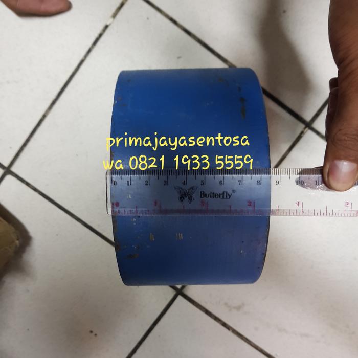 Jual PULLEY PULI PULLY BESI JALUR POLOS RATA UKURAN DIAMETER 6 INCH ...