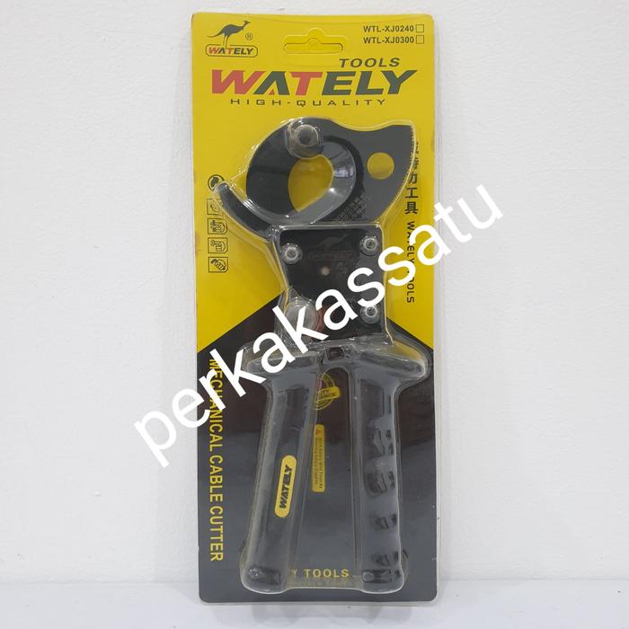 Jual TANG POTONG KABEL RATCHET CABLE CUTTER 300MM 300 MM WATELY - Kota ...