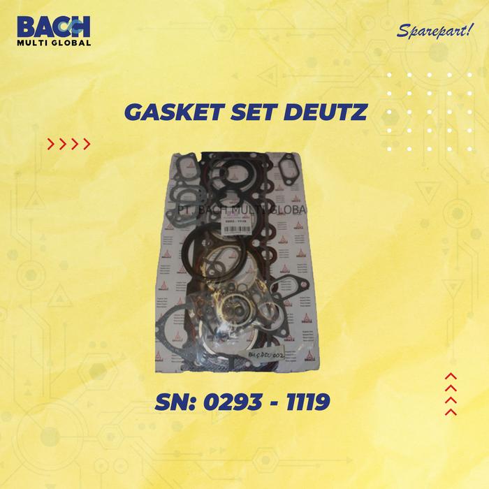 Jual GASKET SET DEUTZ SERIAL NUMBER : 0293-1119 - Kab. Serang - PT ...