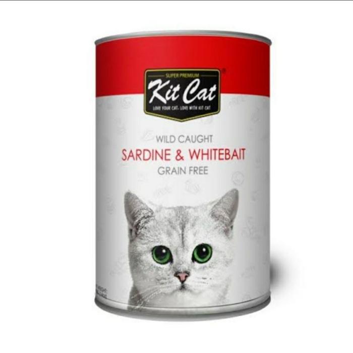 Jual Kit Cat Kaleng 400 gram - Makanan Kucing Basah Kaleng KitCat Wet ...