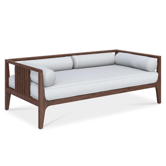 Jual Bangku Sofa Ruang Tamu Retro Vintage Kayu Jati 2 Seater Panjang ...
