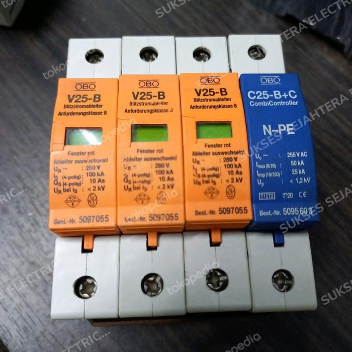 Jual Surge Arrester OBO V25-B 280v 3P - Jakarta Pusat - SUKSES ...