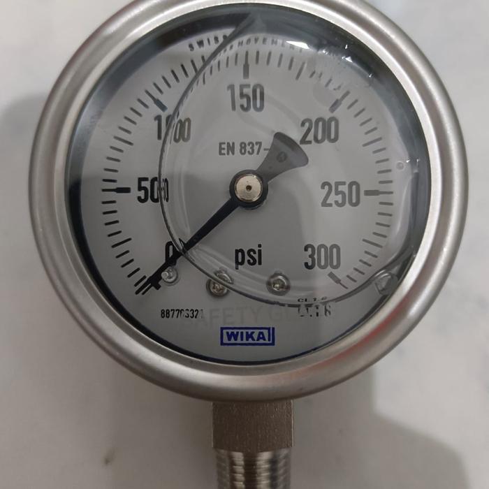 Jual WIKA Pressure D 2,5" 0-300 psi, drat 1/4"NPT Full SS Racket - Jakarta Utara - Damai Teknik ...