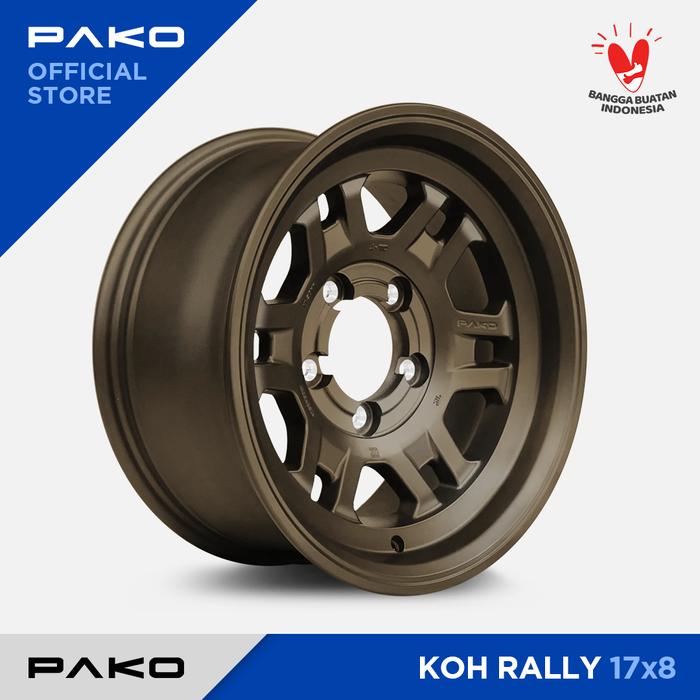Jual Velg Mobil Pako Wheels KOH Rally Ring 17 - Pako Wheels - Magnesium ...