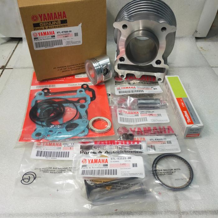 Jual BLOK SEHER KOMPLIT YAMAHA MIO SPORTY SMILE MIO SOUL FINO KARBU (5TL/5L - Jakarta Barat ...