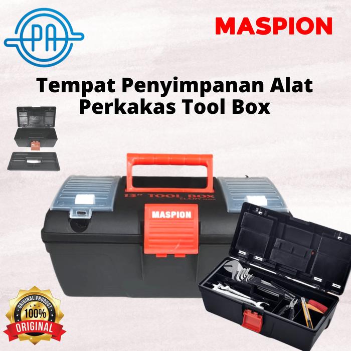 Jual TEMPAT PERKAKAS / CLASSY TOOL BOX 13” MASPION/TEMPAT PERALATAN ...
