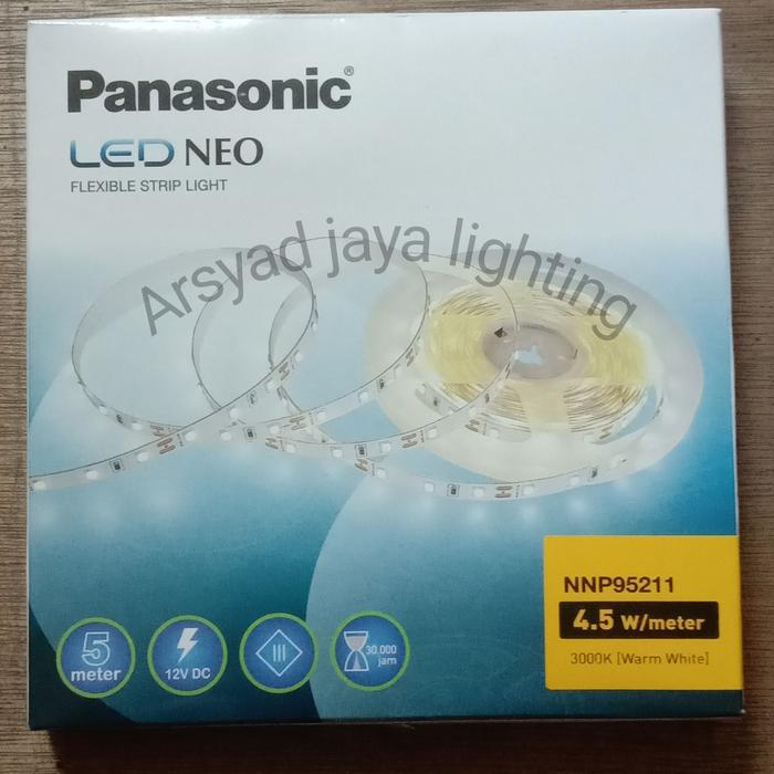 Jual LED STRIP LIGHT PANASONIC 4,5W/5M Warna Kuning NNP 95211 - Non ...