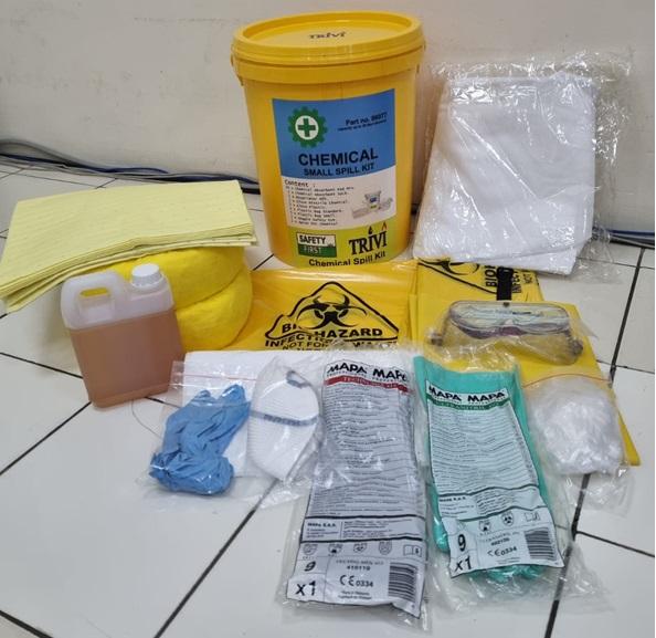 Jual sorbent spill kit pail 20L,absorbent penyerap cairan kimia minyak ...