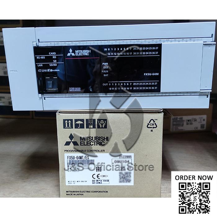 Jual Mitsubishi PLC Compact FX Series FX5U-64MT/ES FX5U-32MR/ES 32-80 ...