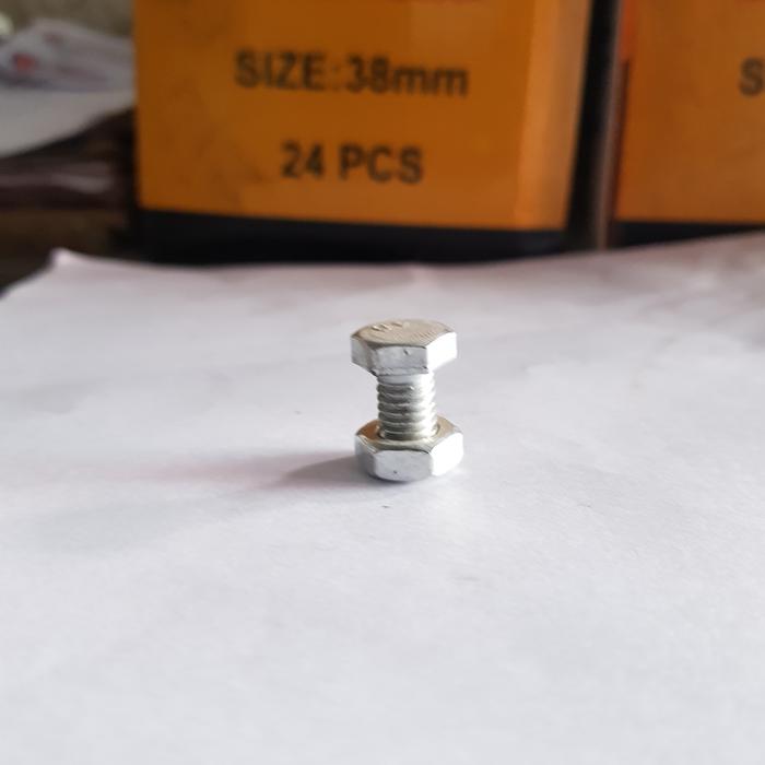 Jual Baut Siku Lubang/ Baut Putih/ Kuning M8x15/ Baut Silver 8x15 - Jakarta Utara - Seri Jaya ...