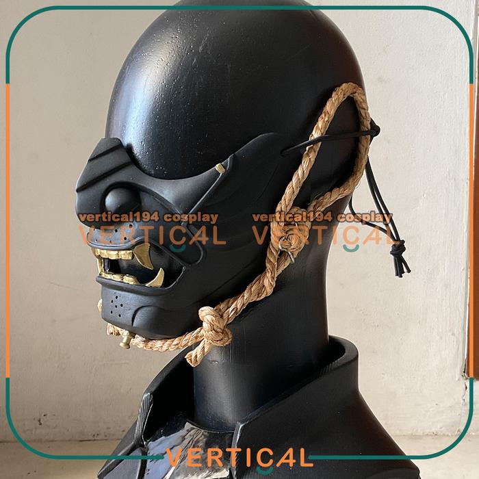 Jual COSPLAY GHOST OF TSUSHIMA MASK TOPENG JIN SAKAI ONI JEPANG HANNYA ...