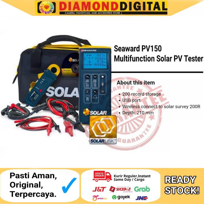 Jual Seaward PV150 Complete Solar PV Test Kit Panel Cell Meter Tester ...