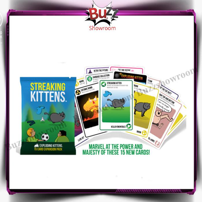 Jual Streaking Kittens (2nd Expansion To The Exploding Kittens) Card Game Di Seller Velvet Store ...
