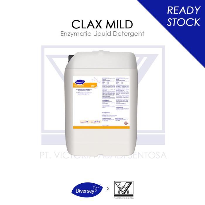 Jual Diversey Clax Mild - Enzymatic Liquid Detergent / Deterjen Low ...