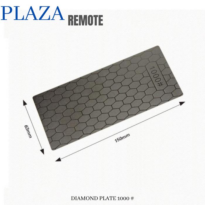 Promo DIAMOND SHARPENING PLATE GRIT 400 - 1200# ASAH PISAU PLAT INTAN ...