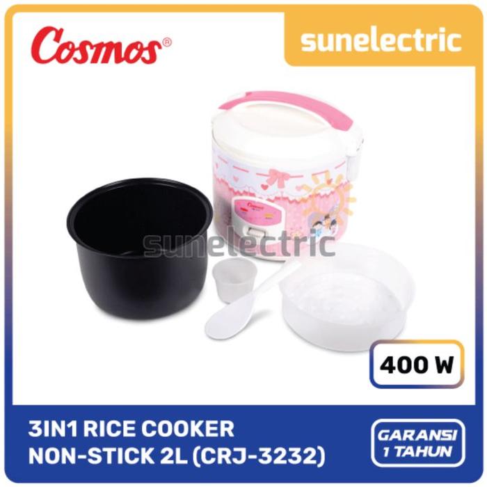Jual Cosmos CRJ-3232 Rice Cooker 3in1 Magic Com (2 Liter) - Jakarta ...