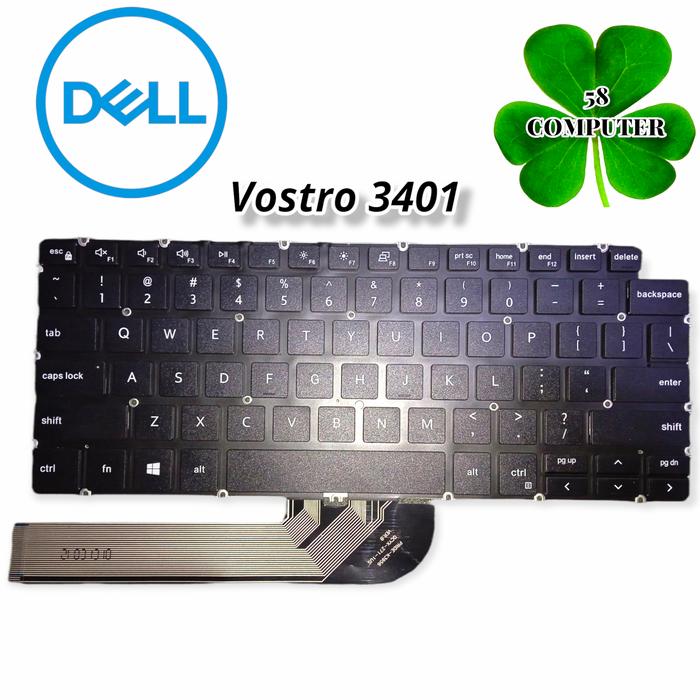 Jual Keyboard dell vostro 14 3000 3401 hitam original - Jakarta Pusat ...