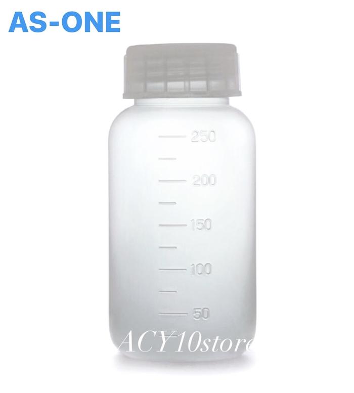 Jual AS-ONE Bottle, Wide Mouth, PP (Polypropylene) 250ml / 5-002-53 ...