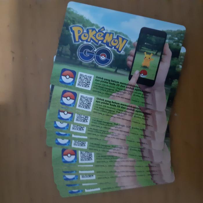 Jual Kode Promo Pokemon Go - Pokemon Tcg Indonesia (harga per lembar ...