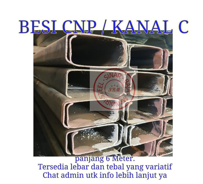 Jual Besi CNP 125 Tebal 1.7 mm Panjang 6 Meter - Kota Tangerang - SBM ...