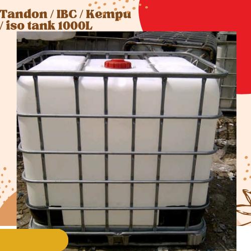 Jual IBC tank tandon toren air kempu kapasitas 1000 L liter tangki ...
