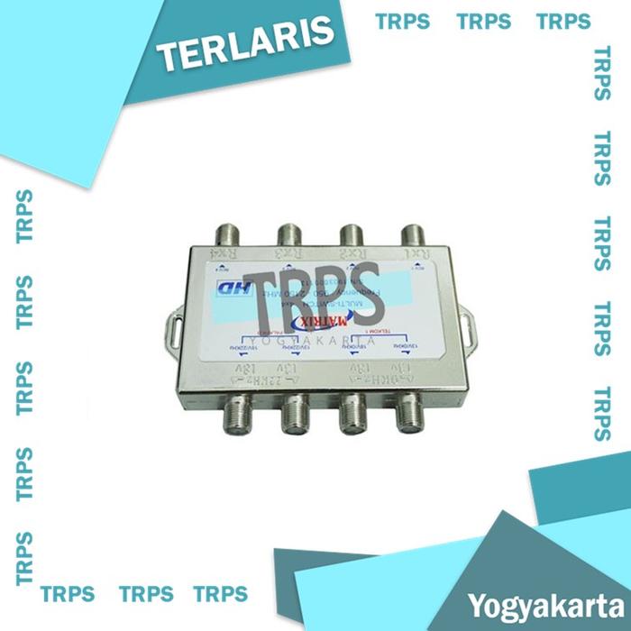 Jual Top Product 2 Satelit 4 Receiver Matrix 4x4 Multiswitch TRPS ...