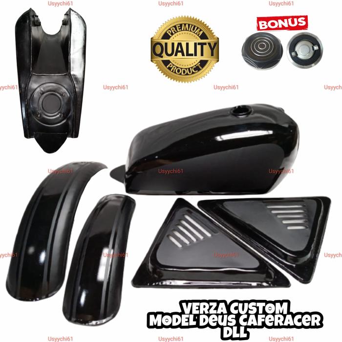 Jual Paket Hemat Body Cat Tangki VERZA Custom Model Deus Caferacer ...