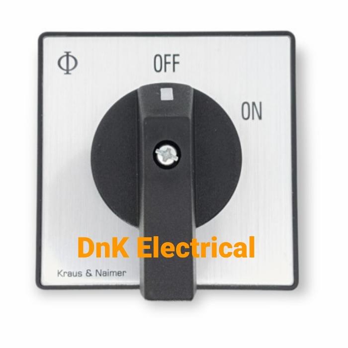 Jual Selector Switch ON OFF 2 Pole Merk Kraus & Naimer (KN) CA10-A201 ...