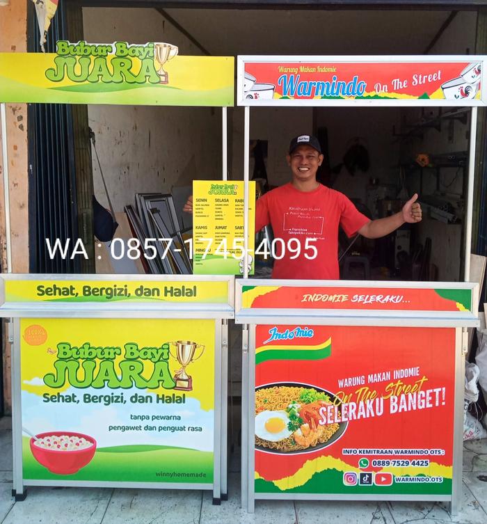 Jual BOOTH PORTABLE WARMINDO UNTUK JUALAN INDOMIE BISA DI LIPET MEJA ...