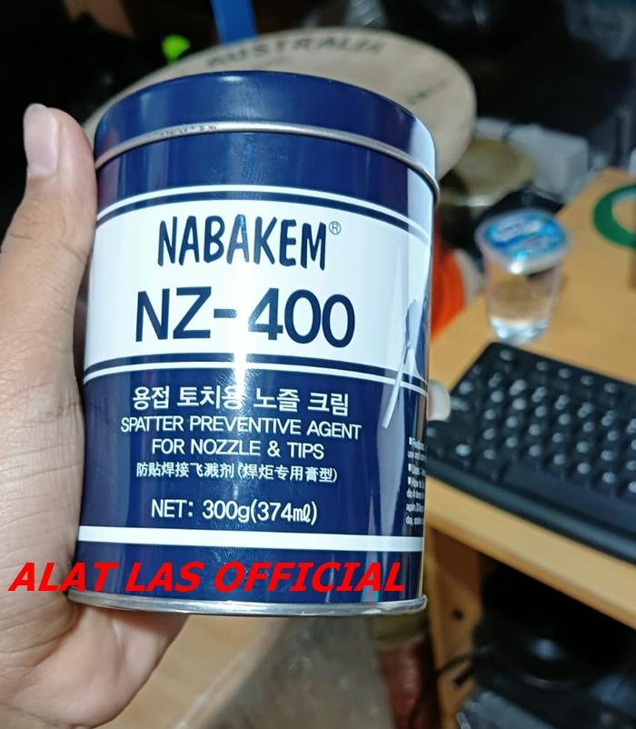Jual Nabakem NZ-400 Anti Spatter Pasta Nozzle Cleaner Cream Gel Mig ...