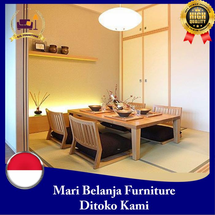Jual Meja Makan Lesehan Cafe Ala Japan Minimalis - Kab. Jepara - GJL ...