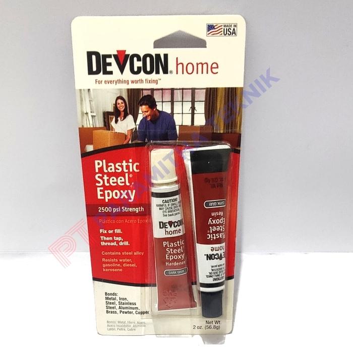 Jual Devcon plastik steel epoxy / lem besi plastik / Devcon home USA asli - Jakarta Utara ...