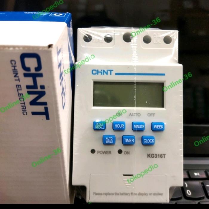 Jual Timer chint KG316T digital daily,weekly 24 hours - Jakarta Pusat ...