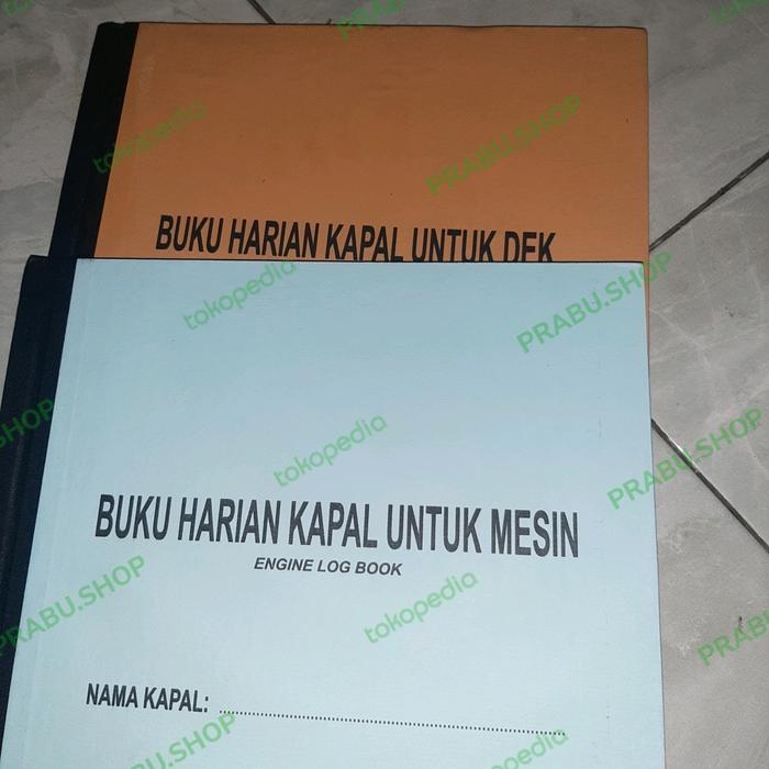 Jual Buku jurnal mesin kapal / log book engine - Jakarta Utara - PRABU ...
