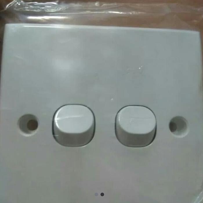 Jual Saklar Seri Hotel Clipsal atau saklar double saklar tukar ...