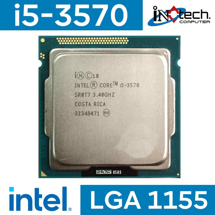 Promo Processor Intel Core i5 3470 / 3570 Tray Socket 1155 Gen 3 Ci5 ...