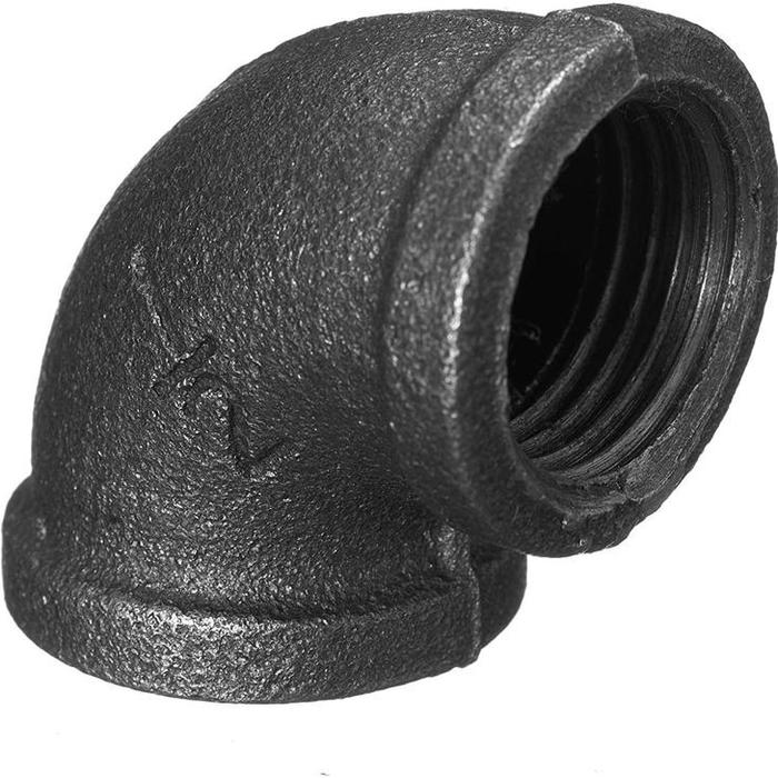 Jual fitting pipa besi industrial 3/4 inch / keni pipa besi - elbow 90 ...