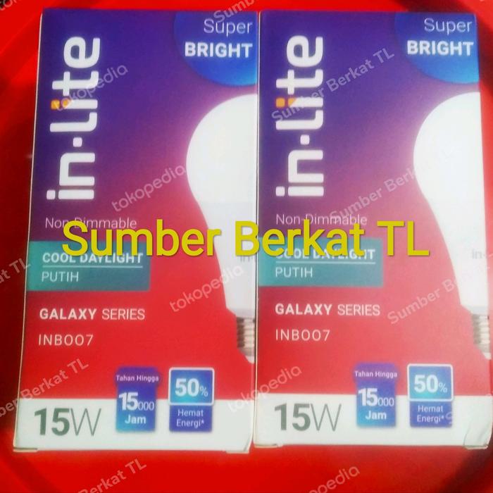 Jual lampu led inlite 15 watt / LED Bulb in lite in-lite 15 w 15w ...