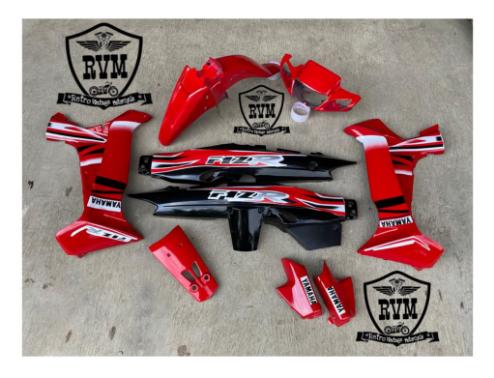 Jual paket Bodi body Yamaha Fiz r SE merah Cover Body Fizr F1zr merah ...