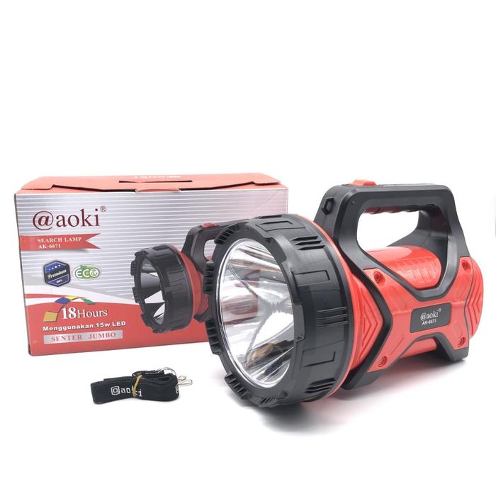 Jual Senter Aoki AK-6671 JUMBO LED 15W - Jakarta Barat - PowerBattery ...